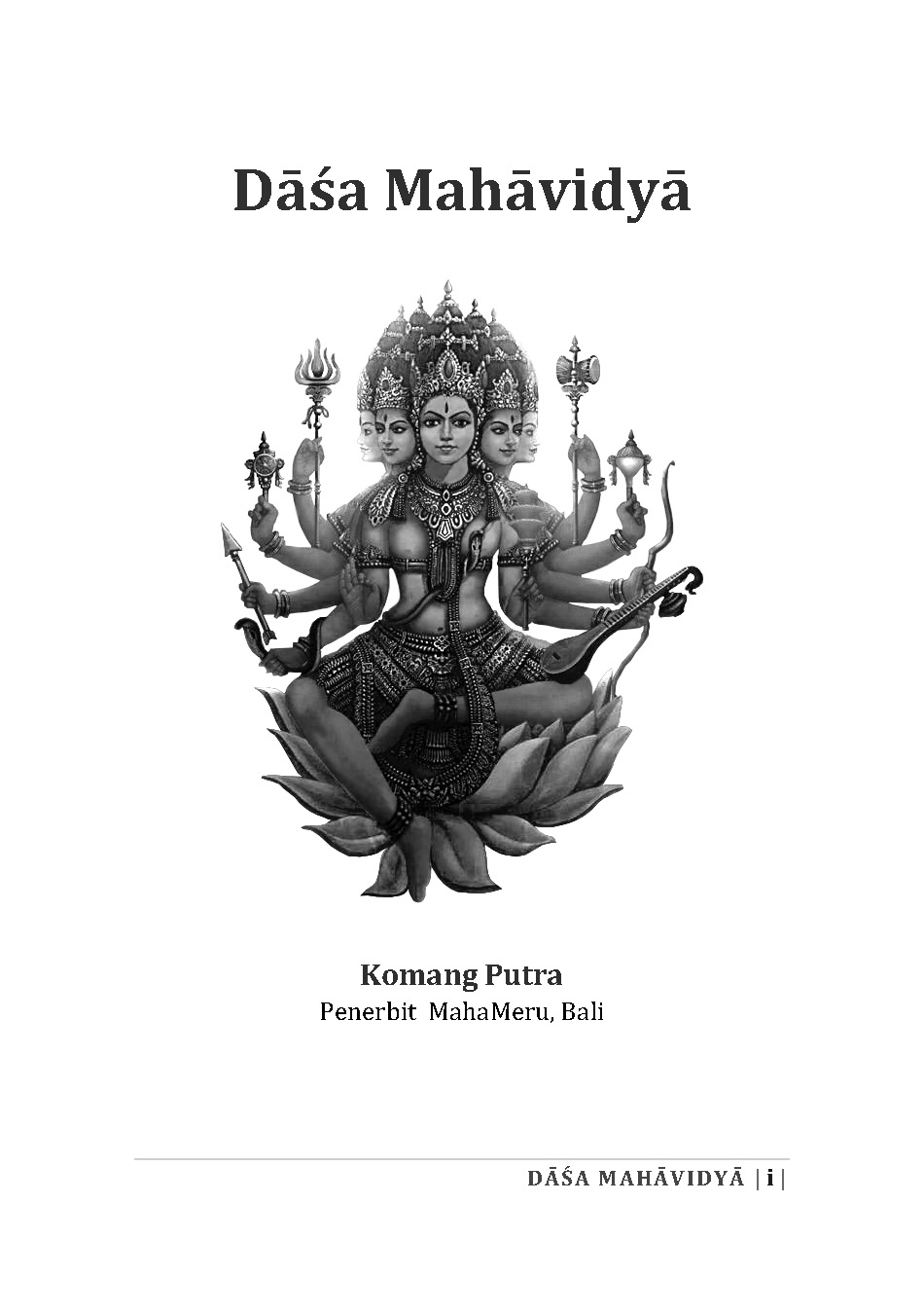 Buku Dasa Mahavidya, 10 Kekuatan Shakti Dewi Kosmik